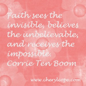 Christian Quotes on Faith part 1 | Cheryl Cope