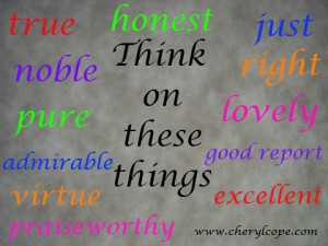 Casting Down Imaginations | Cheryl Cope